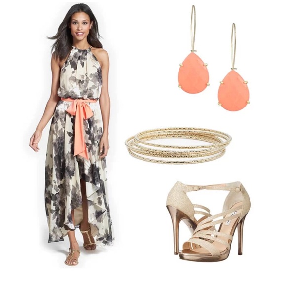 Eliza J | Dresses | Eliza J Chiffon Dress | Poshmark